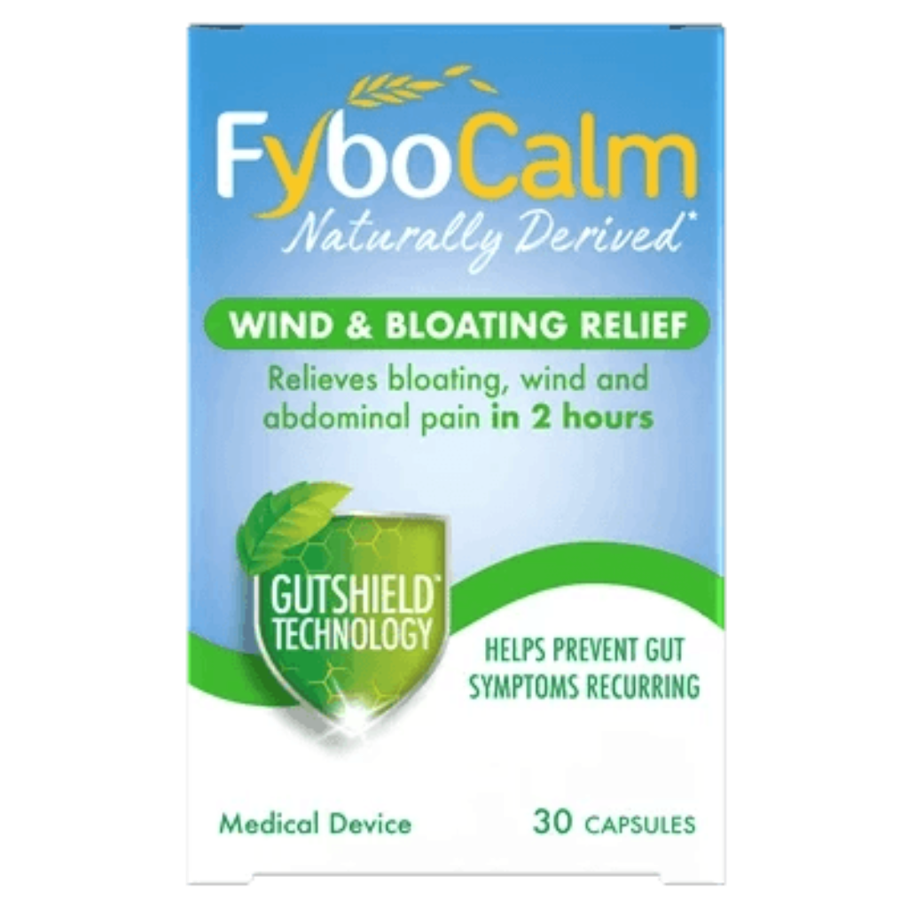 FyboCalm Wind & Bloating Relief 30 Capsules | Pharmacysaver