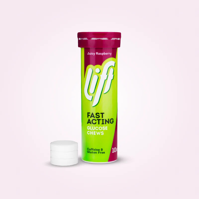 Lift Glucose Chews Raspberry 12x10 Tablets | Pharmacysaver