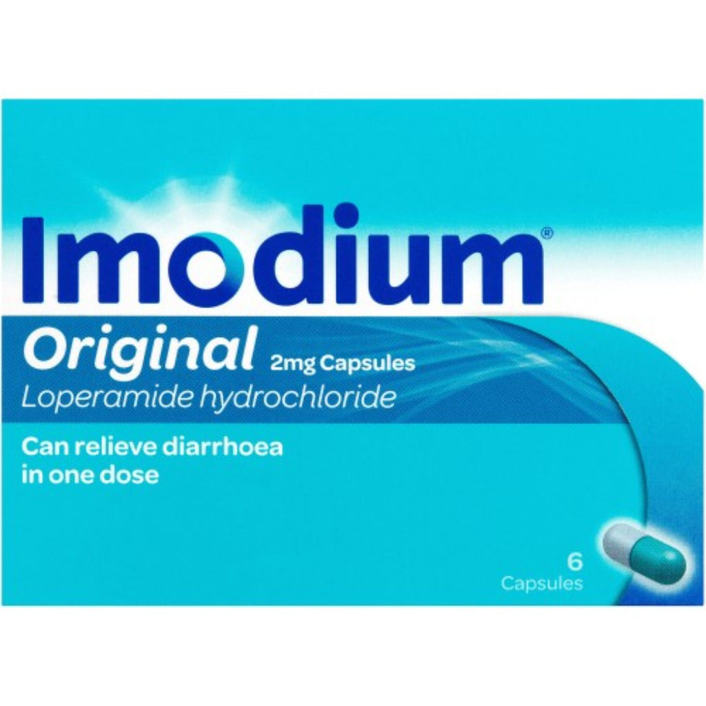 Imodium Original 2mg 6 Capsules