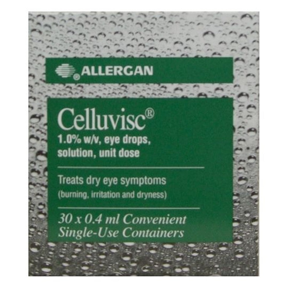 Celluvisc Eye Drops 1.0% 30 x 0.4ml