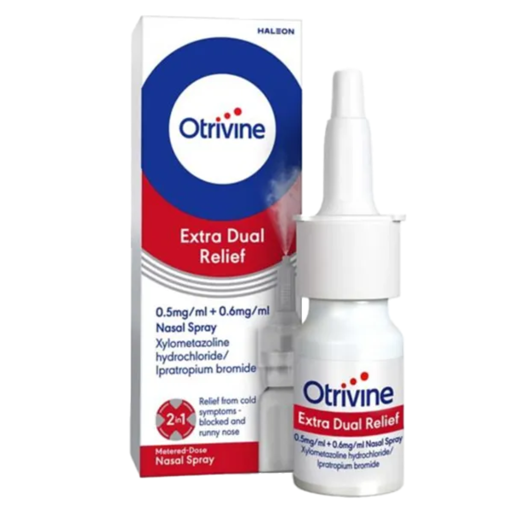 Otrivine Extra Dual Relief Nasal Spray 10ml | Pharmacysaver